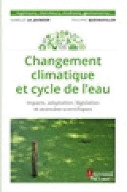 Changement climatique et cycle de l'eau, Isabelle La Jeunesse - Shop ...
