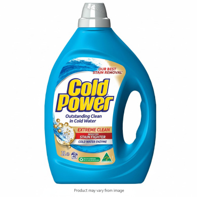 Cold Power Extreme Clean Liquid Laundry Detergent 2L by Cold Power ...