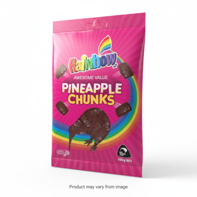 Awesome Value Pineapple Chunks 160g by Rainbow - Shop Online for Pantry ...